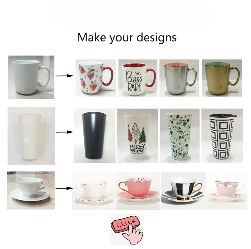 Restaurant dinnerware coffee cup sets