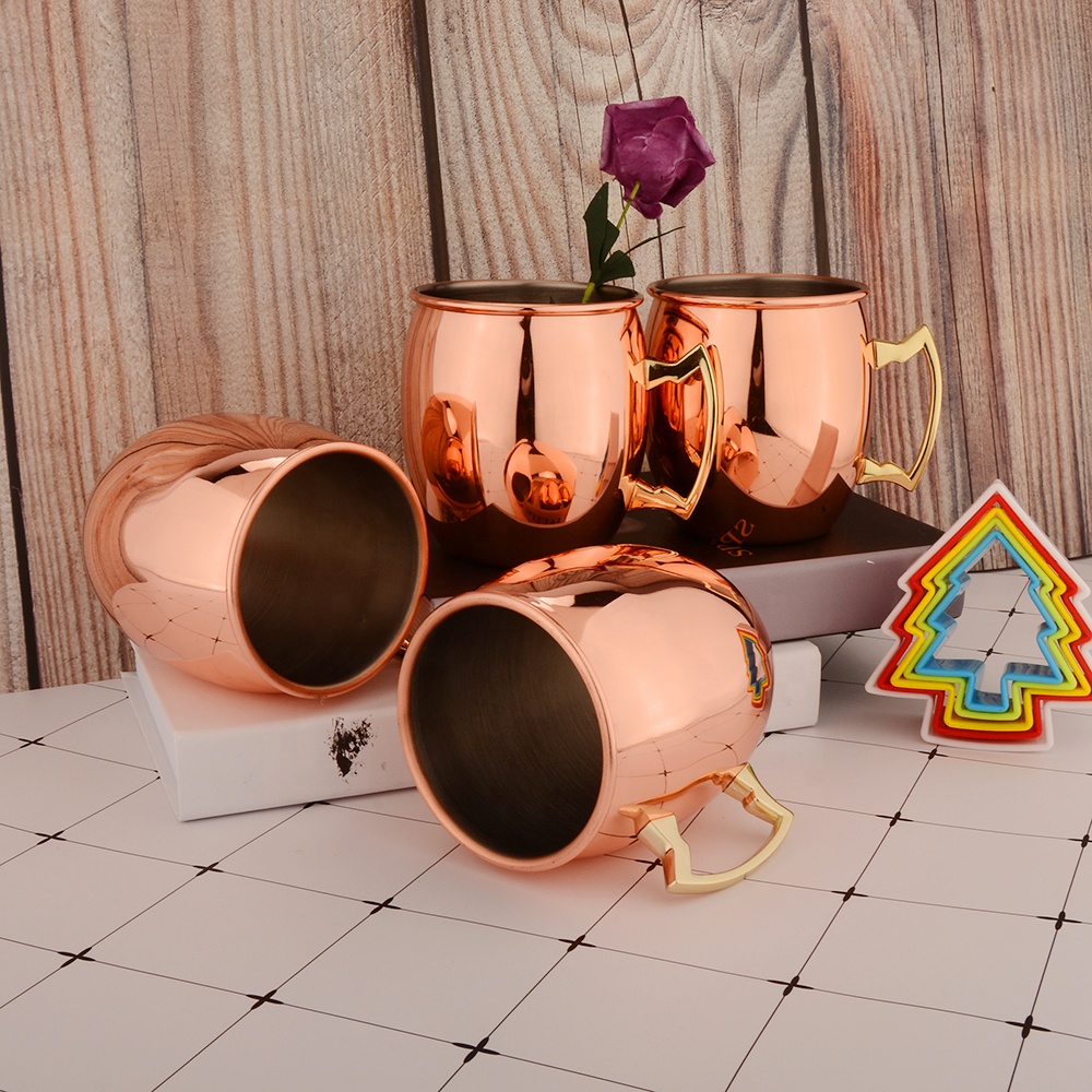 Copper mule stainless steel cocktail mug