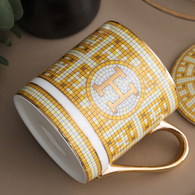 Restaurant luxury bone china coffee cup set Restaurant luxury bone china coffee cup set